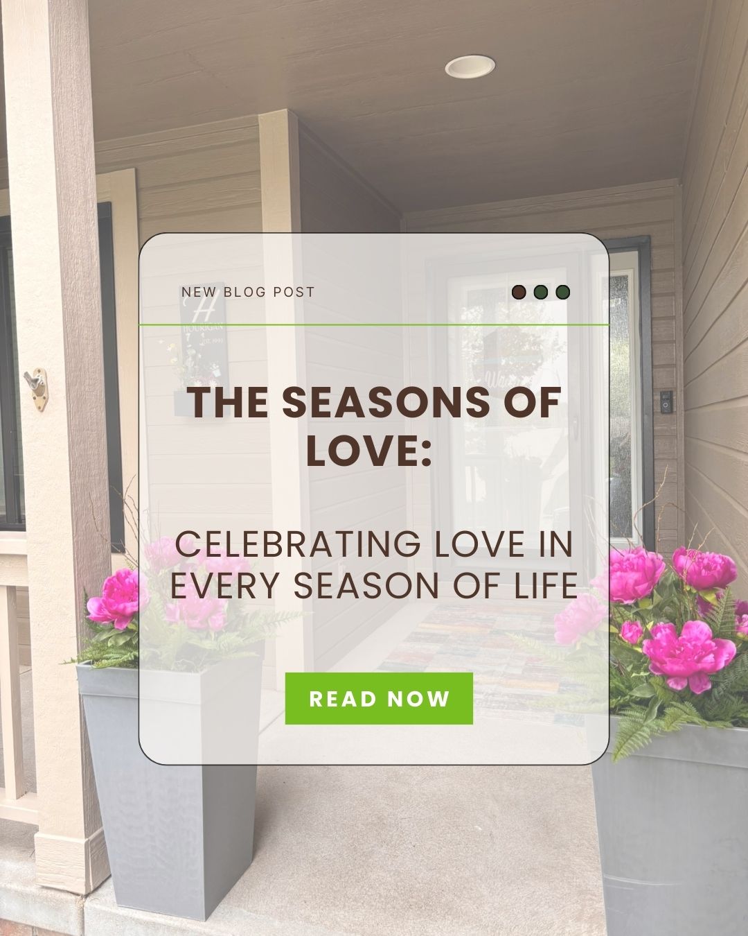 The Seasons of Love: Celebrating Love in Every Season of Life - Entry Envy