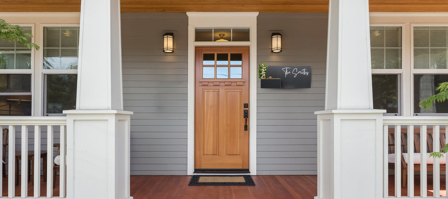 House Number Signs - Entry Envy